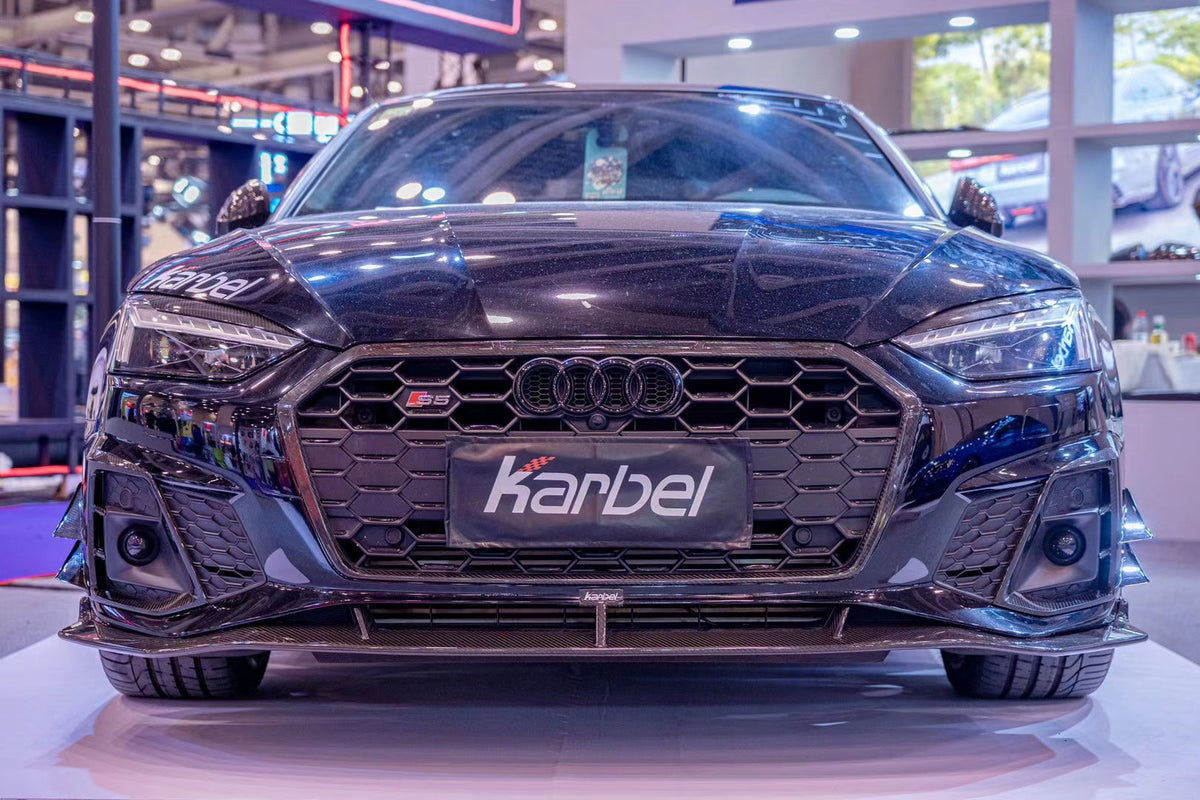 Karbel Carbon Carbon Fiber Upper Valences For Audi S5 And A5 S Line And A5